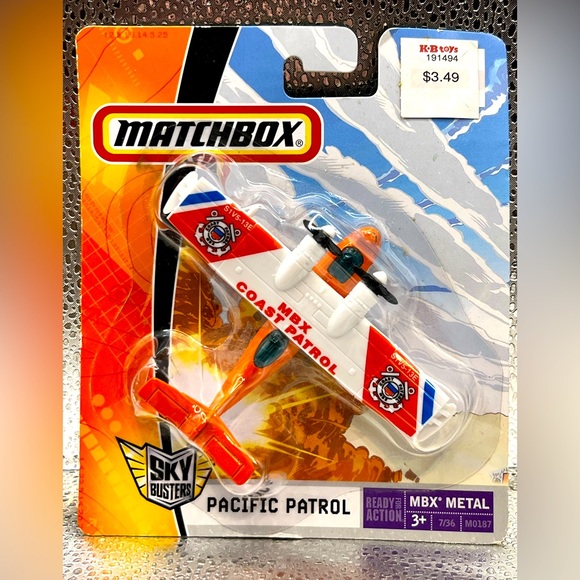 MATCHBOX | Toys | Matchbox Mbx Coast Patrol Metal Mattel Sky Busters ...